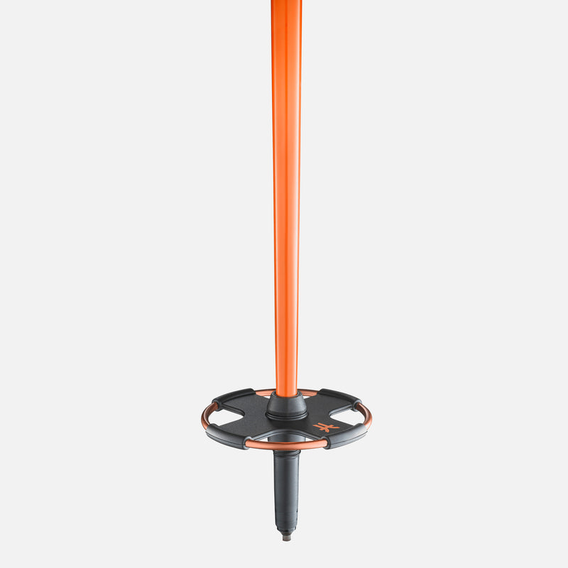 Faction Skis Orange Poles | Ski Poles