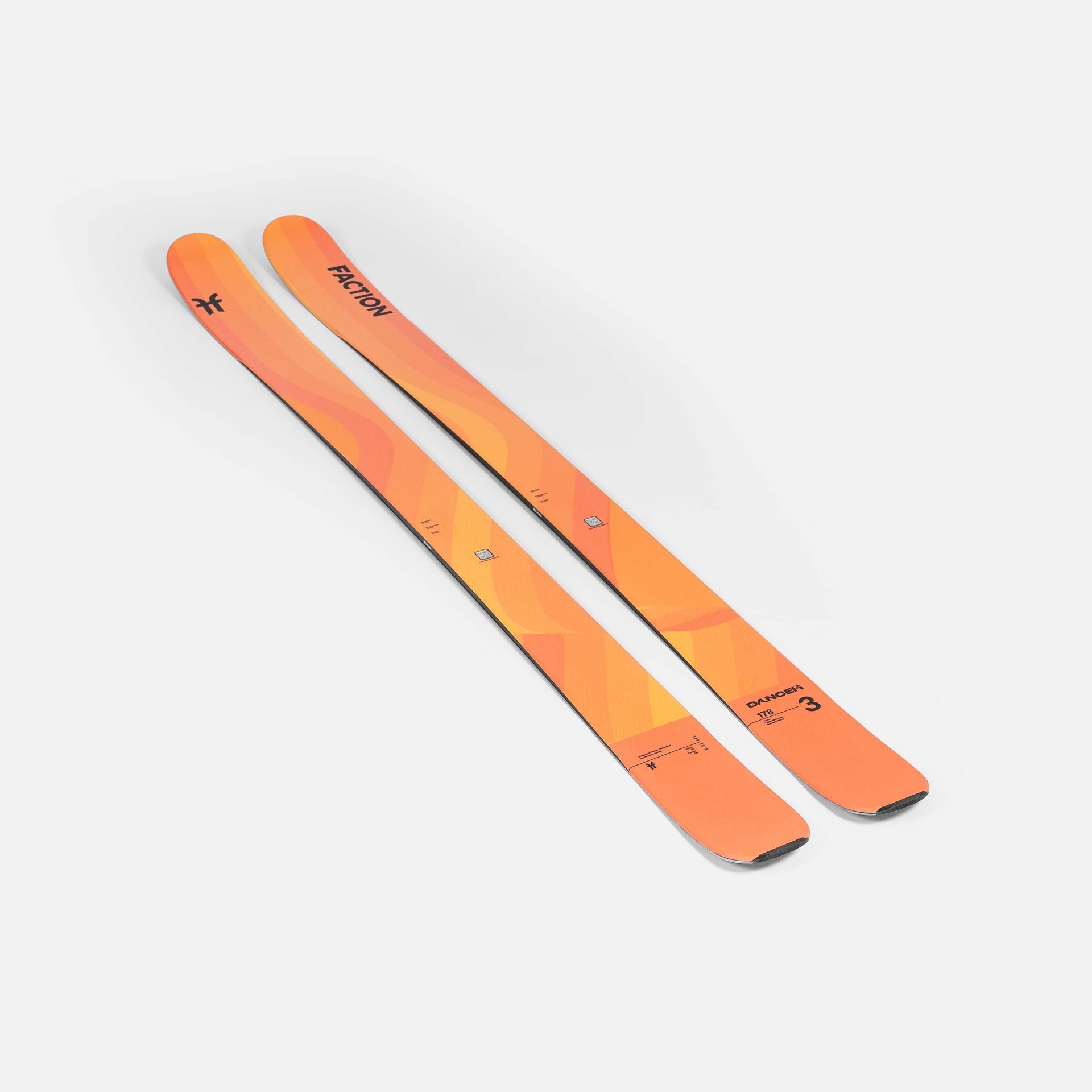 Faction Dancer 3 orange | 2026 Freeride Ski – Faction Skis